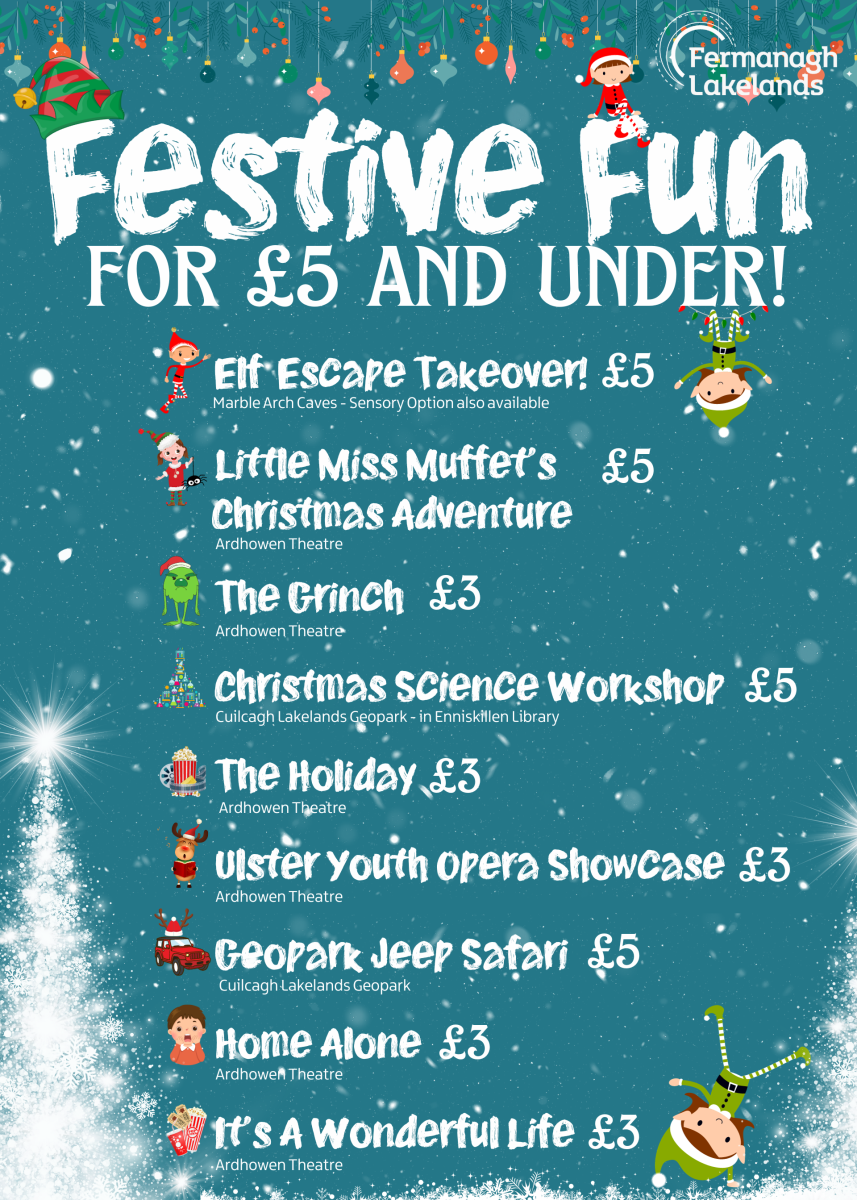 Festive Fun for £5 And Under! - Fermanagh Lakelands