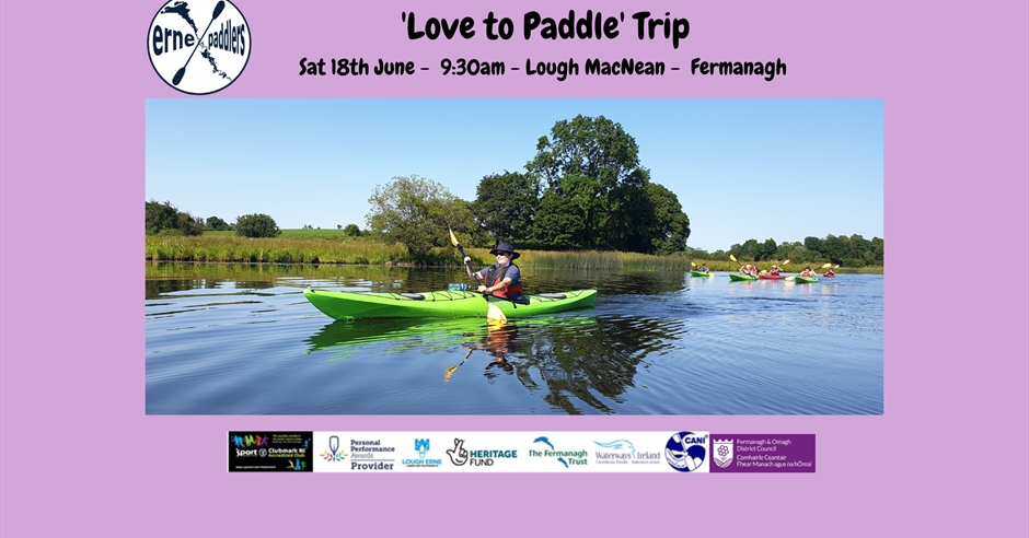 Erne Paddlers 'Love to Paddle' Trip - Lough MacNean - Fermanagh ...