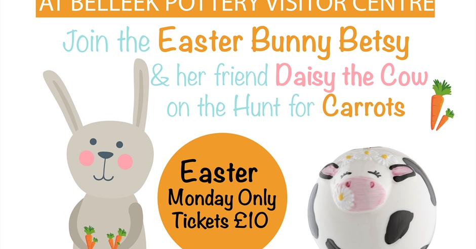 Easter Fun with Betsy the Easter Bunny and Daisy the Cow - Belleek ...