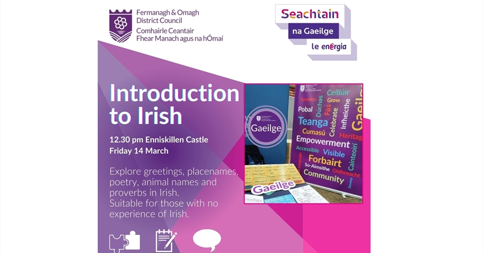 Introduction to Irish - Enniskillen - Fermanagh Lakelands