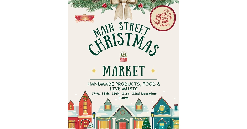 Main Street Christmas Market - Omagh - Fermanagh Lakelands