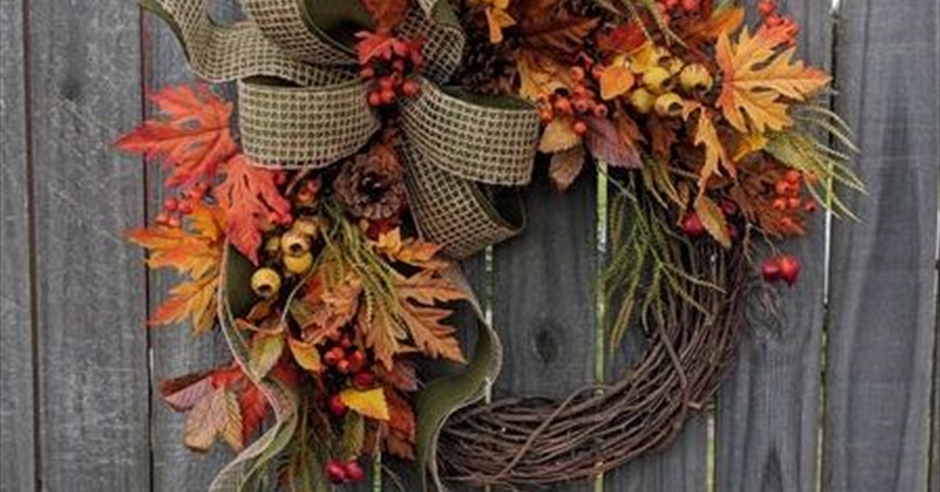 Autumn Wreaths with Sharyn Kelly - Omagh - Fermanagh Lakelands